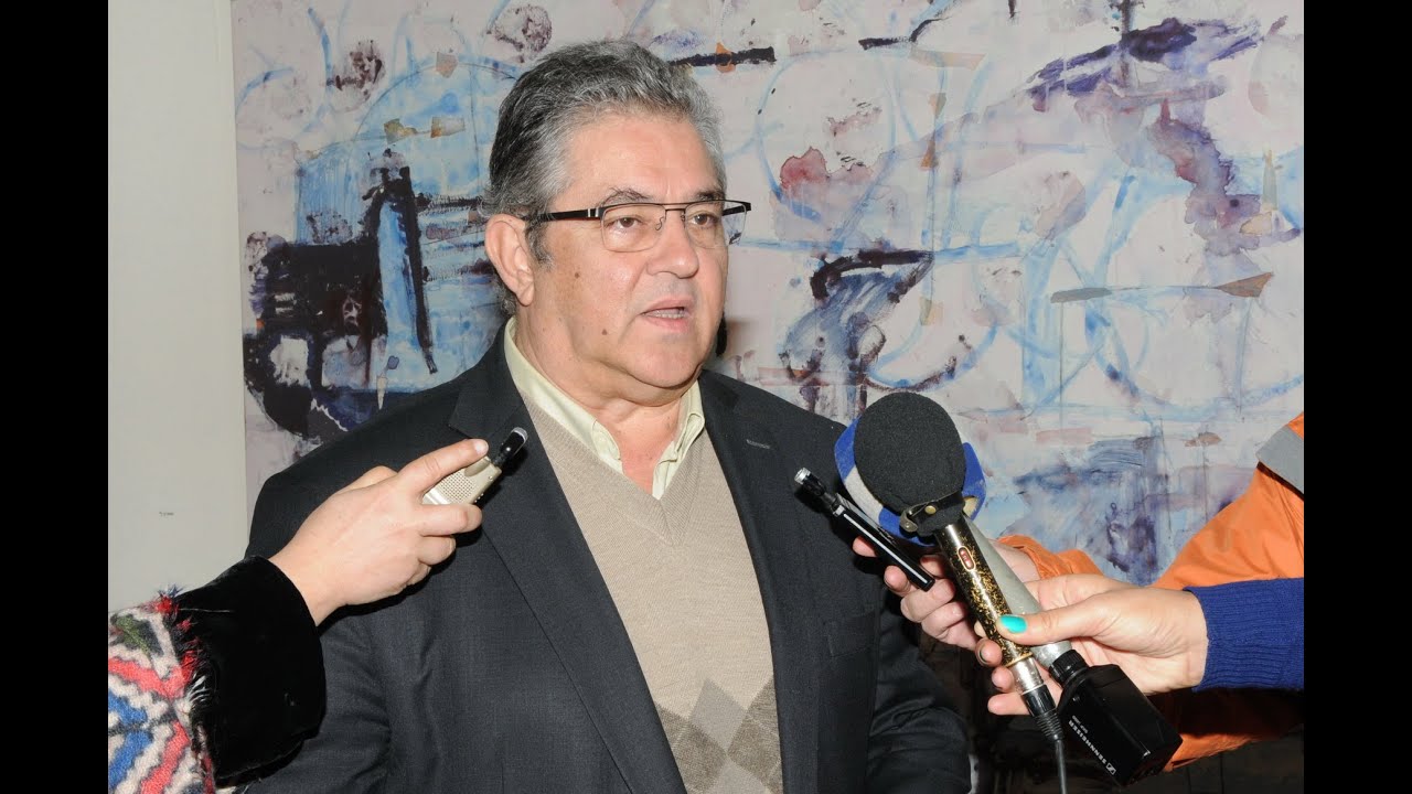 ΔΗΛΩΣΗ ΤΟΥ Δ. ΚΟΥΤΣΟΥΜΠΑ ΣΤΑ ΕΓΚΑΙΝΙΑ ΤΗΣ ΕΚΘΕΣΗΣ ΤΗΣ ΕΕΔΥΕ - YouTube