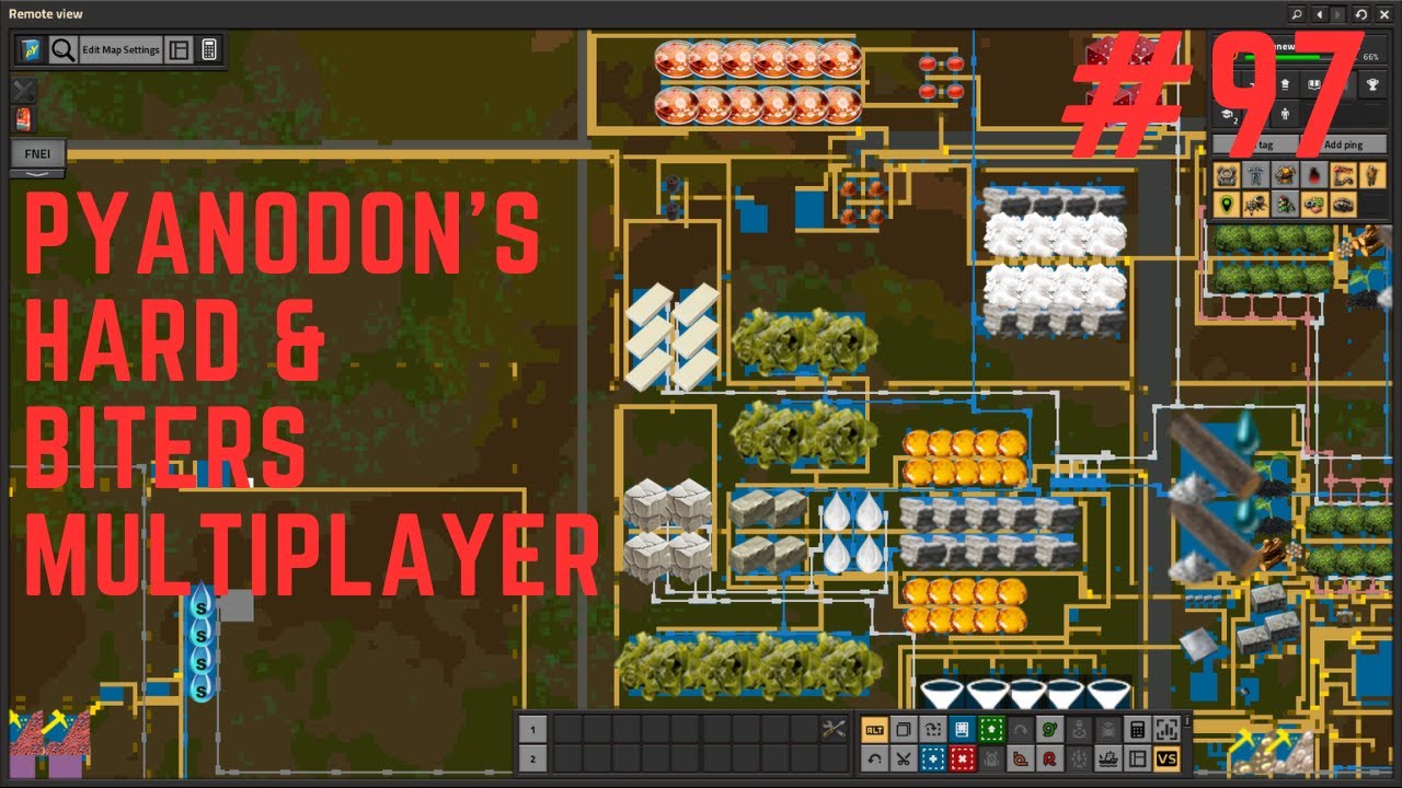 Factorio Pyanodons Hard Biters Multiplayer Journey #97 - YouTube