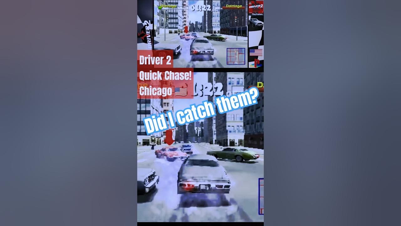 Did I Catch Them?! Driver 2 - Quick Chase 🏁 #ps1 #playstation #driver2 #rgc - YouTube