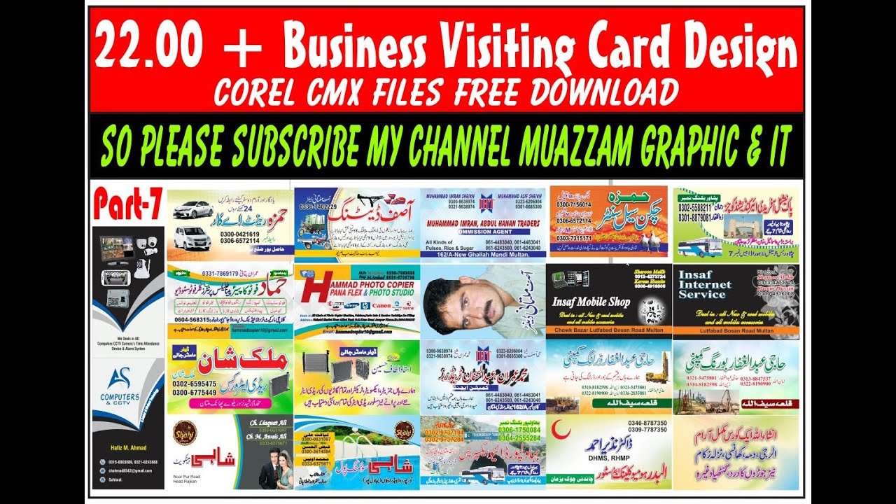 Business cards Vesting Cards Corel Draw 22 + cdr file Free Download By ...