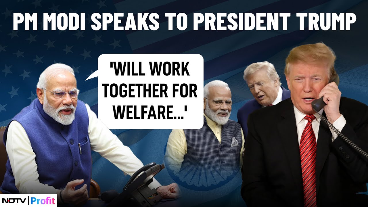 PM Modi Congratulates Trump On 2nd Term, Commits To Global Peace ...