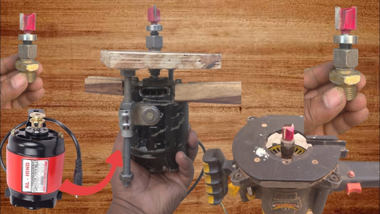 motor make router machine new ideas - YouTube