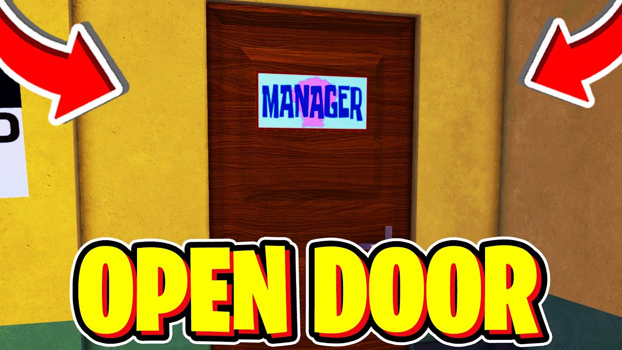 How To OPEN SECRET MANAGER DOORS + GET KEYS In Roblox Rob The Place ...