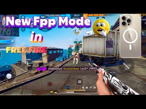 New Fpp Mode In Free Fire 🤩 Iphone 📲 15pro max Gameplay In Fpp Mode😨 ...