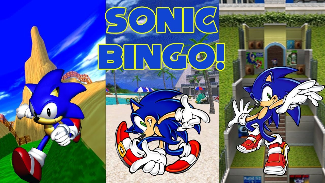 Ever Play Sonic Bingo? (Sonic R, Sonic Adventure DX, Sonic Adventure 2 ...