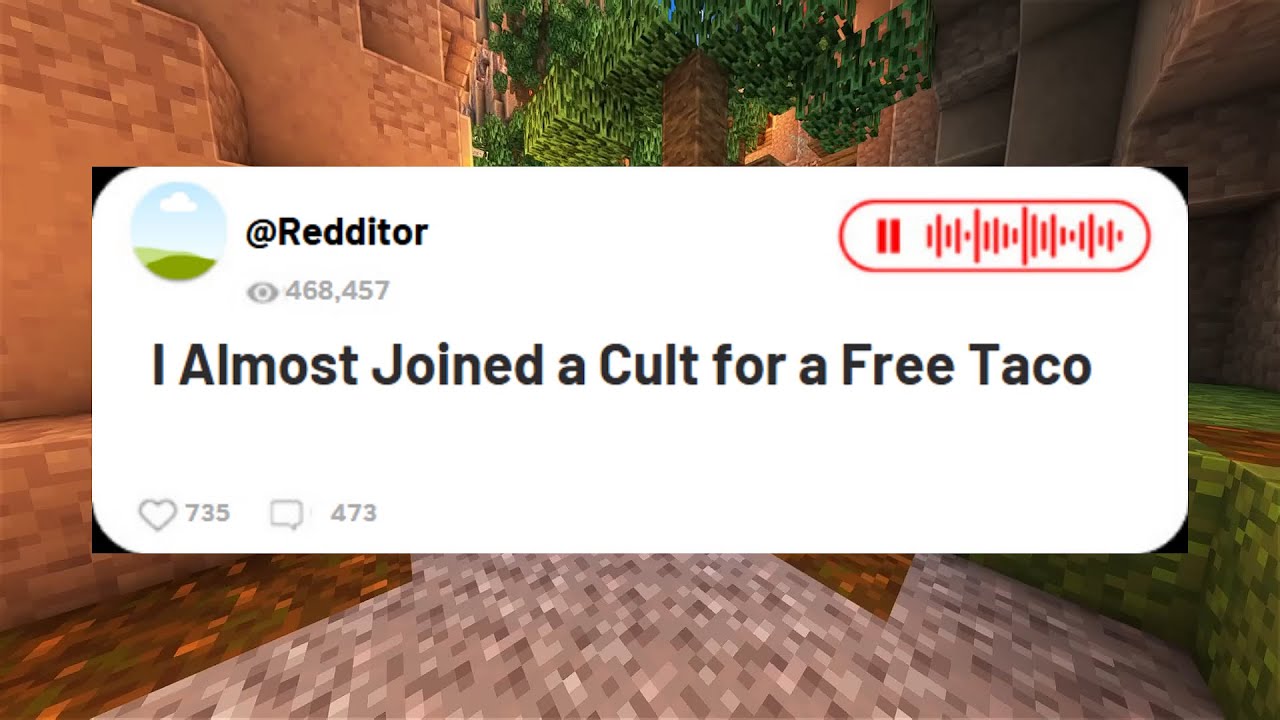 I Almost Joined a Cult for a Free Taco -Reddit Stories - YouTube
