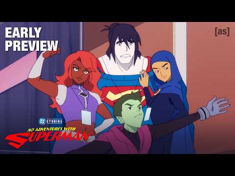 EARLY PREVIEW: Mobile Suit Toyman | My Adventures With Superman | adult swim