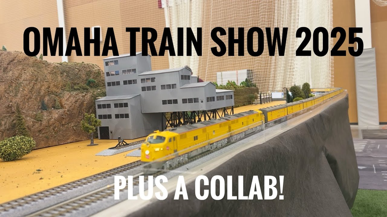 Omaha Train Show 2025 - Plus a “Secondhand” Collab! - YouTube