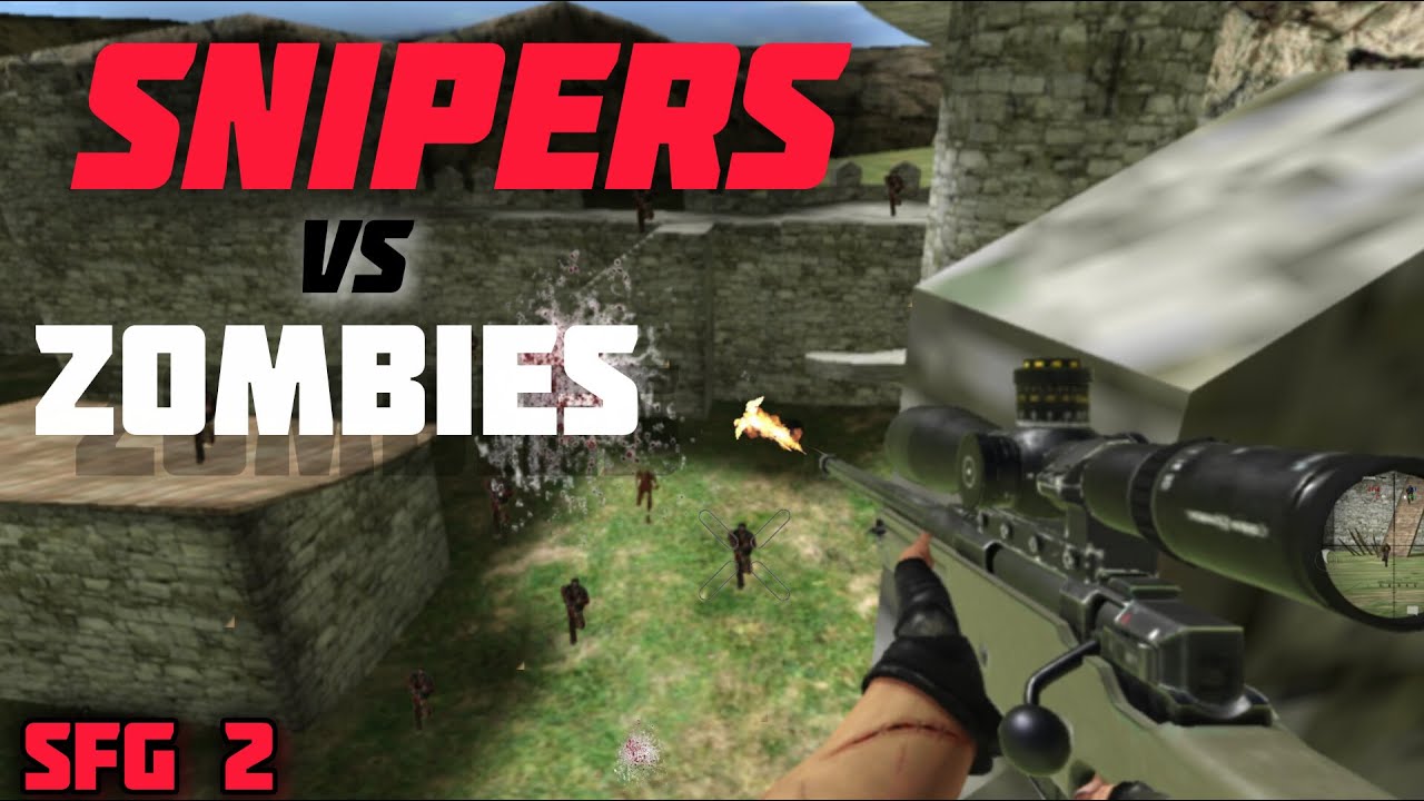 1 Sniper vs 100 Zombies in SFG 2… I Wasn’t Ready 😱 - YouTube