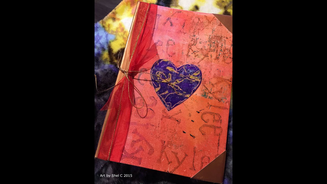 Gift Journal Part 2 - Tutorial Making a Journal - YouTube
