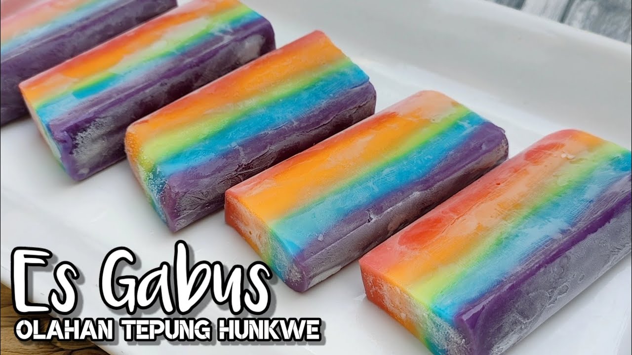 CARA MEMBUAT ES GABUS ENAK DAN MUDAH | Resep Es Gabus Pelangi lembut ...