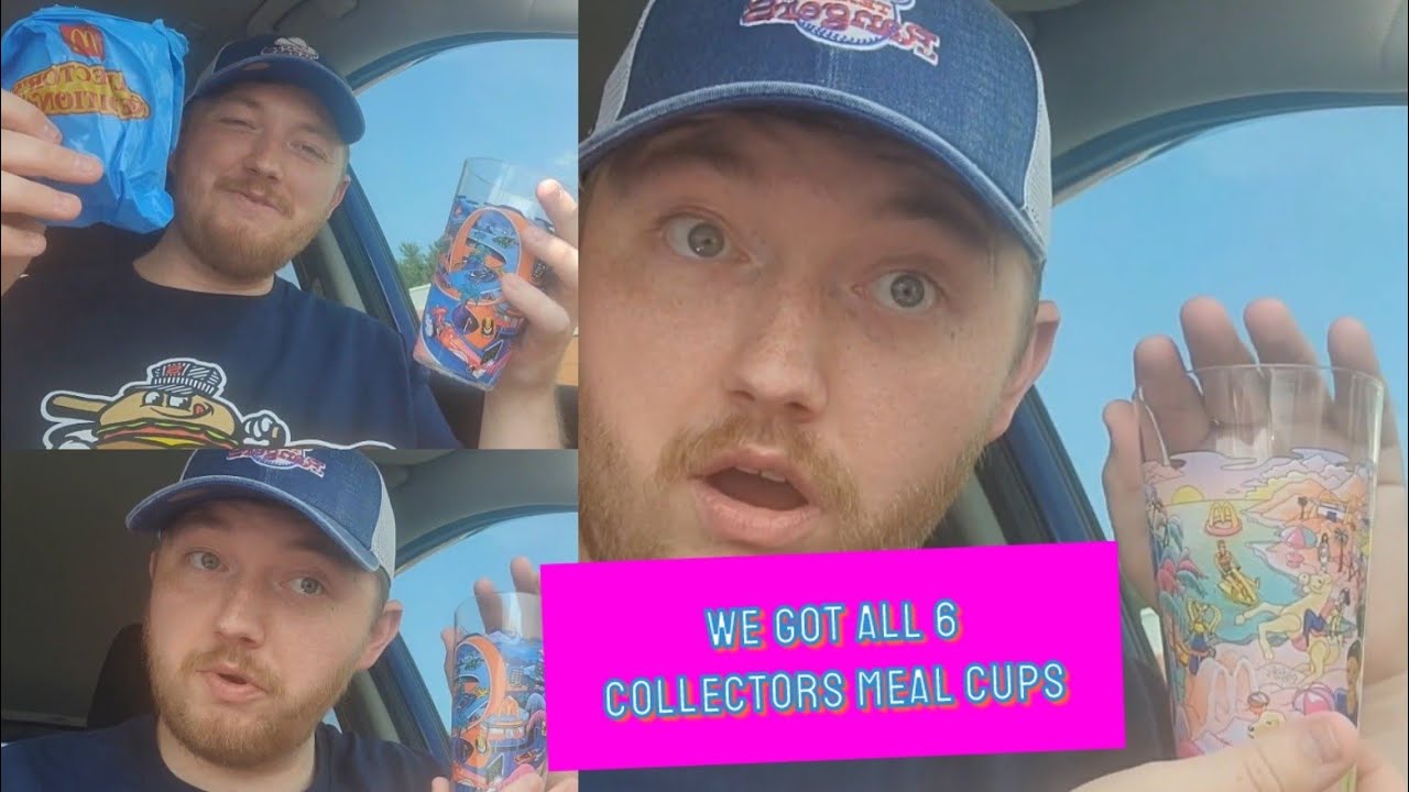 McDonald's Collectors Meal Cups: We Got All 6 Cups To Complete The ...