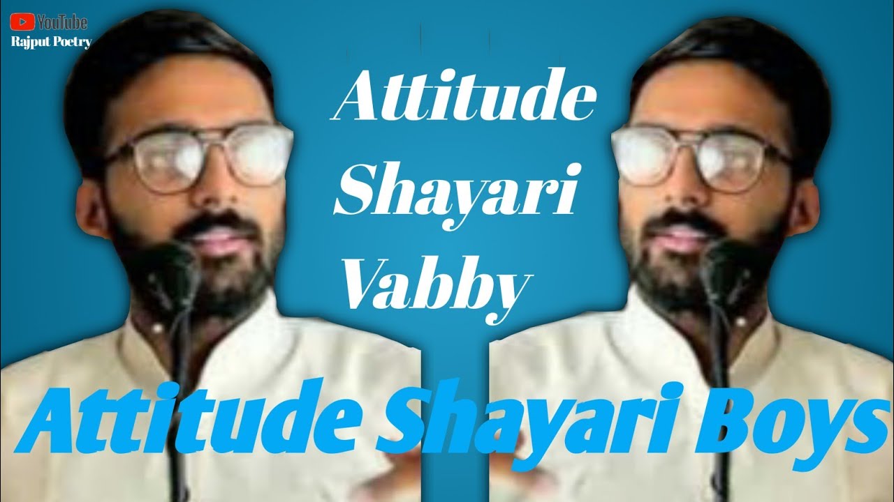 Vabby Attitude Shayari Video |VabbyShayari Status | Vabby| Vabby ...