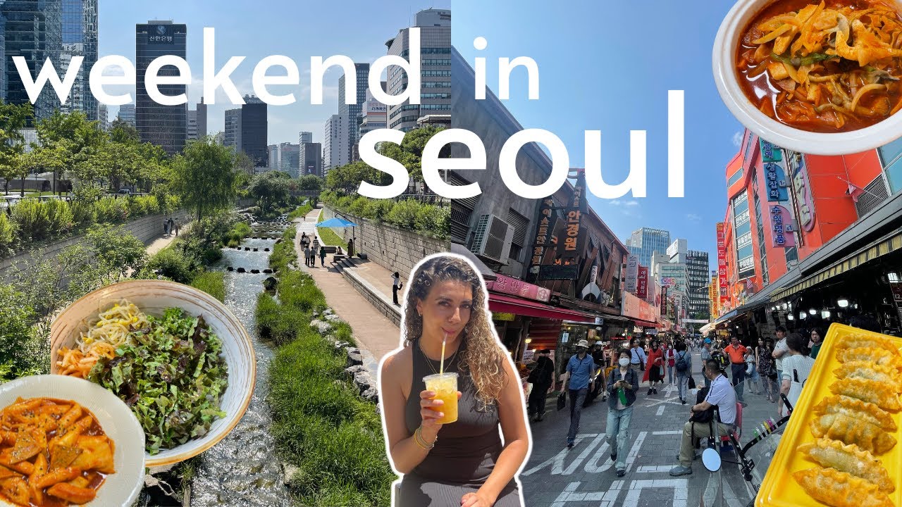 South Korea Travel Vlog (part 2) weekend in Seoul, finding vegan food ...