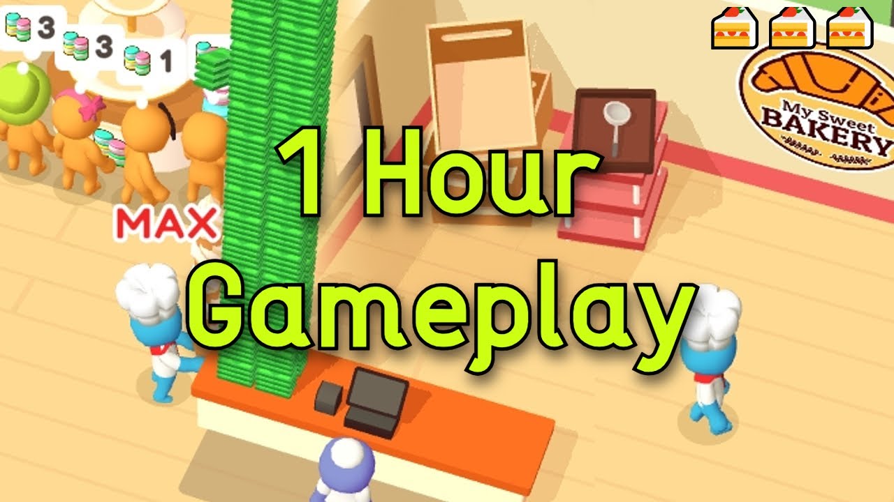 [1 Hour Gameplay] My Sweet Bakery! Ep.1 (1st shop) - YouTube