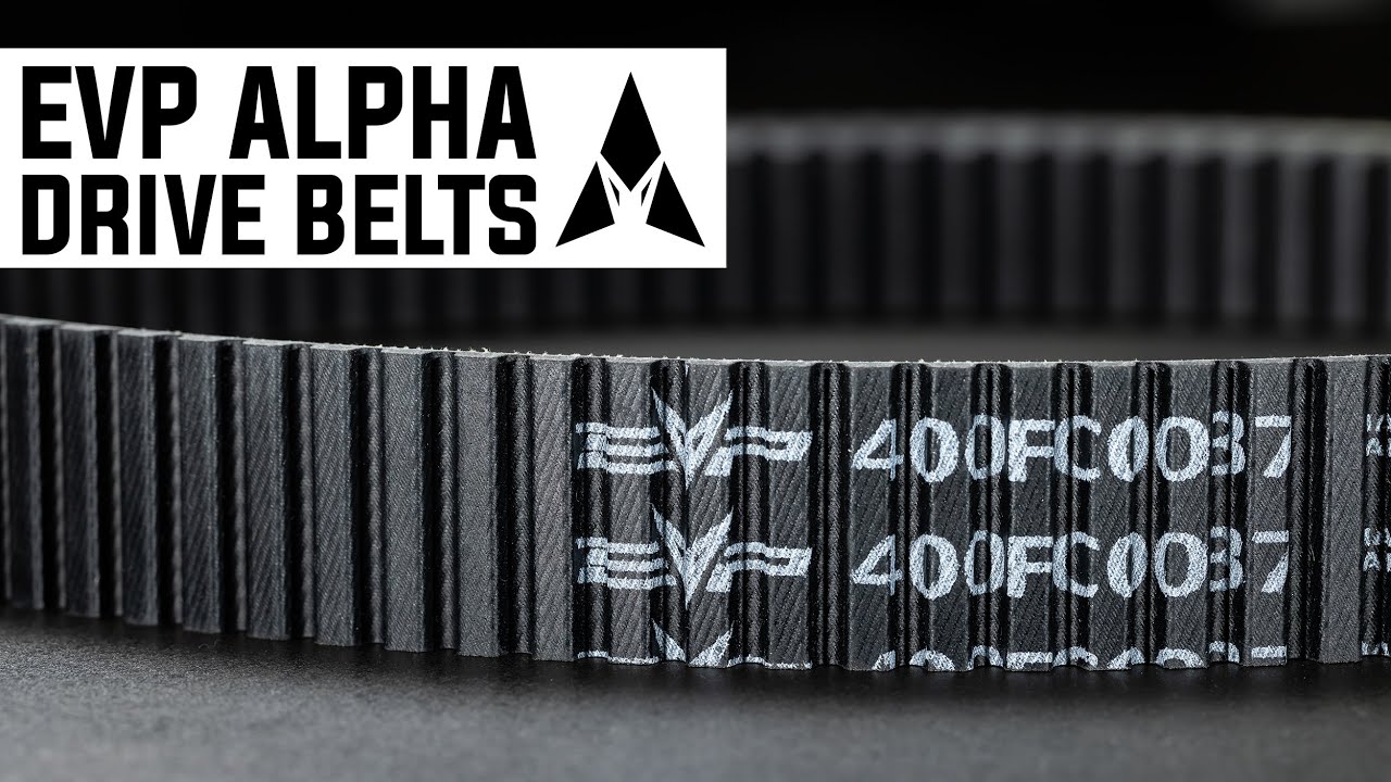All-New EVP Alpha Drive Belts for Can-Am Maverick X3, Polaris RZR Turbo ...