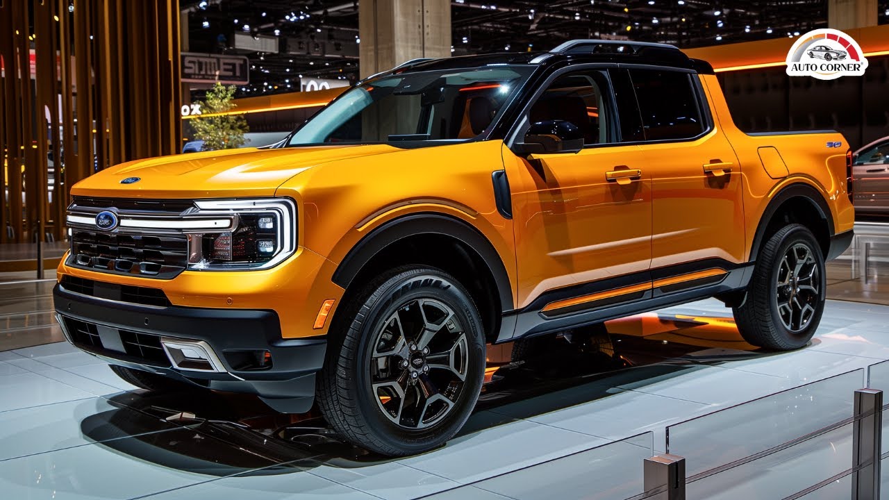 The 2025 Ford Maverick Compact Pickup Truck: New Redesign Looks Sporty ...