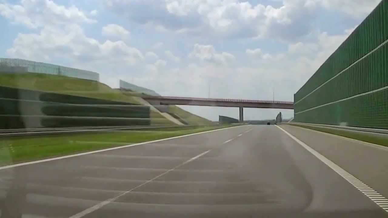 Polish highway A1/ Polnishe Autobahn A1 - YouTube