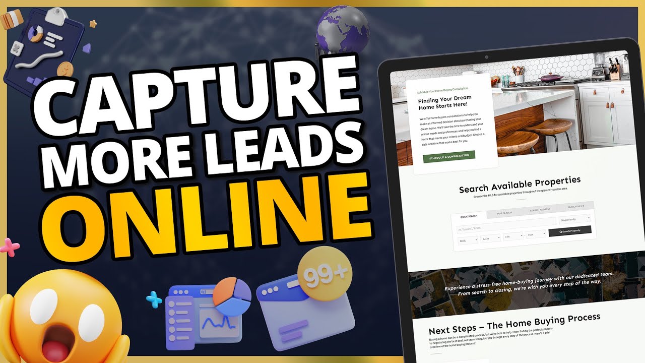 How to Capture More Leads from Your Real Estate Website - YouTube