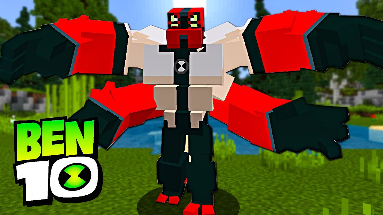 BEN 10 W MINECRAFT - NAJLEPSZA OFICJALNA MAPA z NOWYMI KOSMITAMI - YouTube