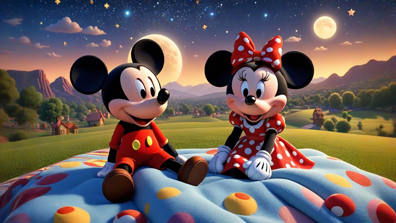 "Mickey & Minnie’s Starry Night Adventure | Kids Bedtime Poem 🌟" - YouTube