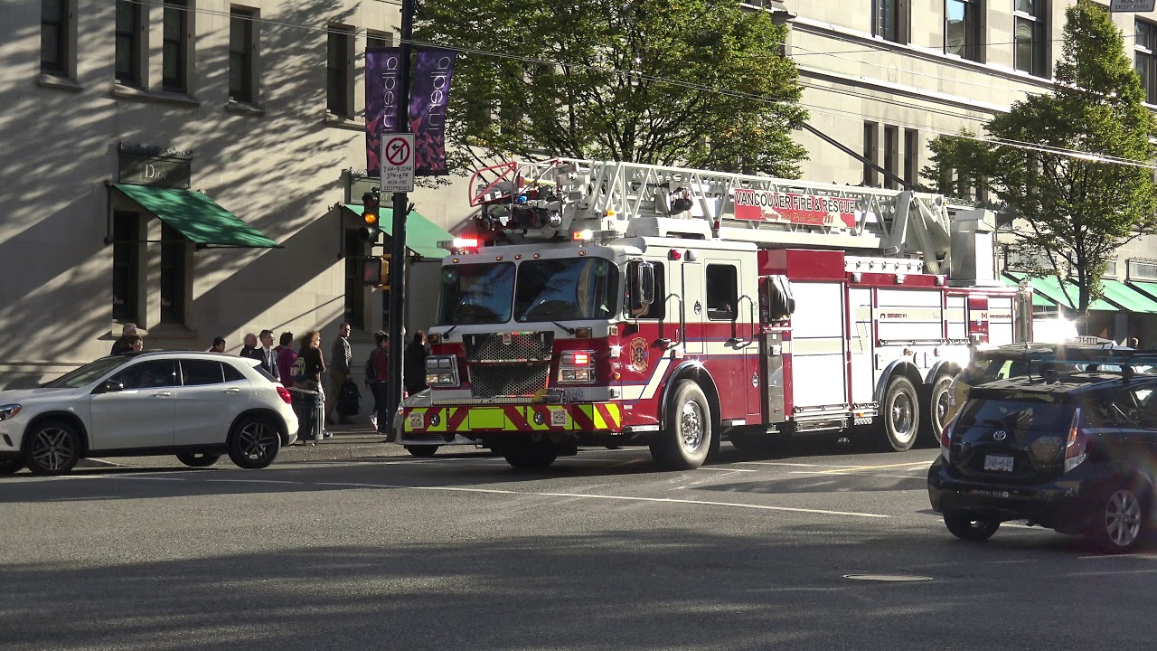 Vancouver Fire & Rescue Services - Spare Rescue Engine 7 & Ladder 7 ...