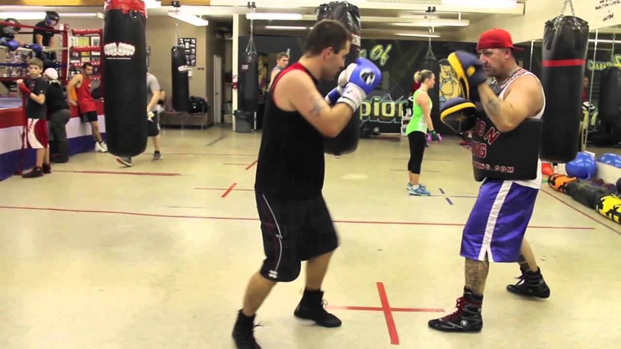 Gary Kopas training at the Nelson Boxing gym in Saskatoon - YouTube