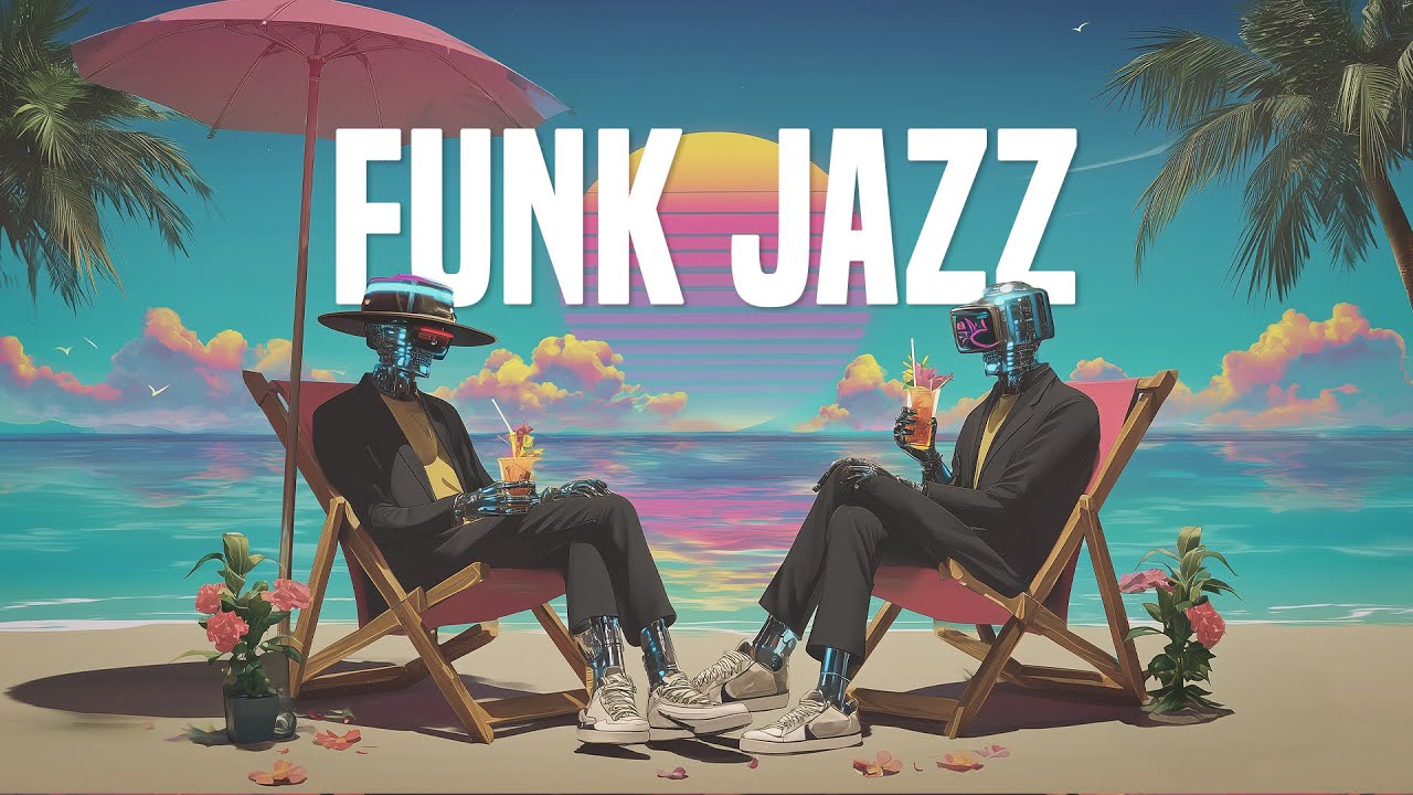 Cyber Funk Jazz Sunset – Chillout Beach Groove với Robo Vibes - YouTube