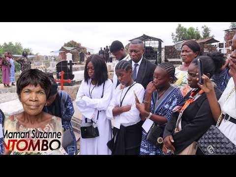 TRISTE ENTERREMENT YA MAMAN  SUZANE LUKAU