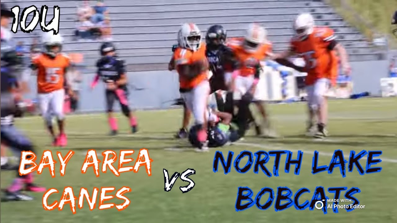 TAMPA BAY CANES VS NORTH LAKE BOBCATS 10U FOOTBALL 10/25/2025 FL ELITE ...