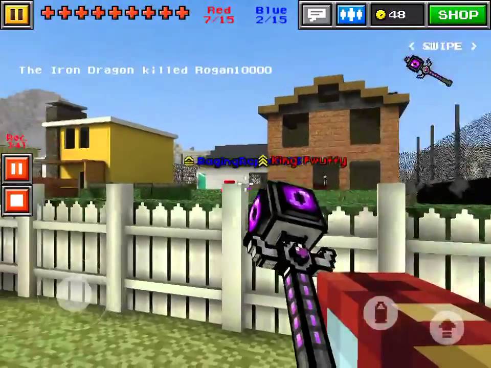 Pixel Gun 3D Gameplay - Nuclear City - YouTube