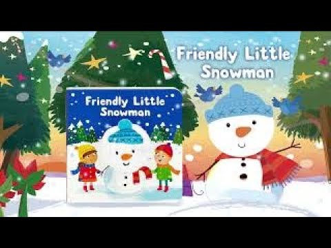 Friendly Little Snowman Finger Puppet Board Book for Babies and ...