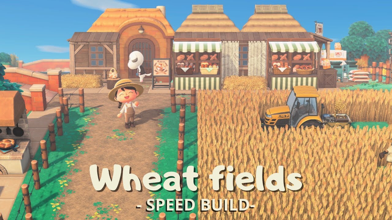 Wheat Fields & Bakery - Speed Build - Animal Crossing New Horizons ...