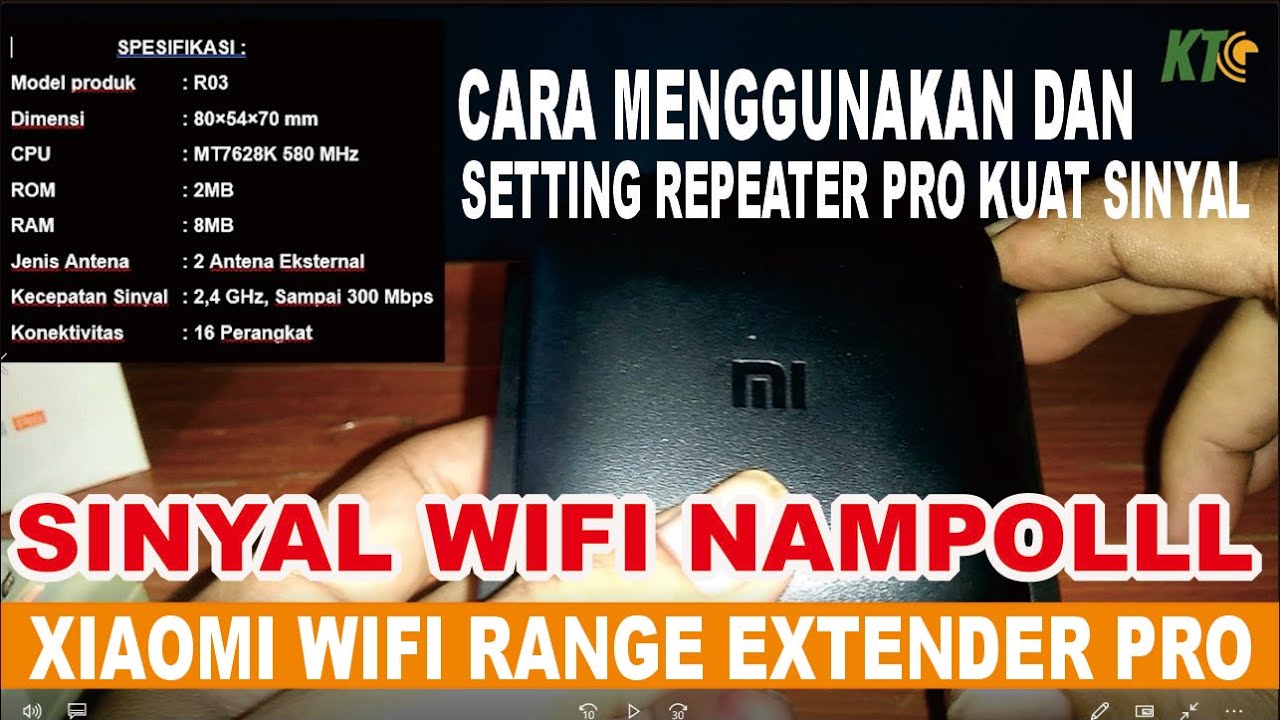 MI XIAOMI WIFI RANGE EXTENDER PRO / REPEATER PRO - TUTORIAL LENGKAP ...