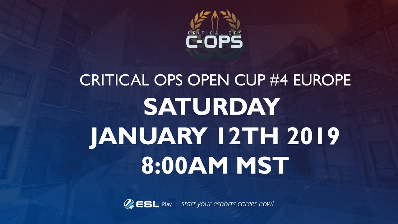ESL Critical Ops Tournament Open Cup #4 Europe - Semi/Grand Finals - YouTube