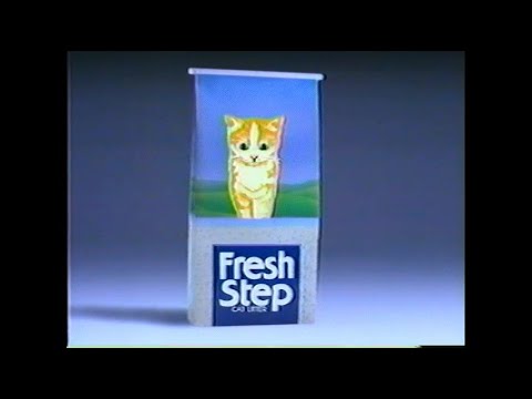 1991 Fresh Step Cat Litter commercial - YouTube