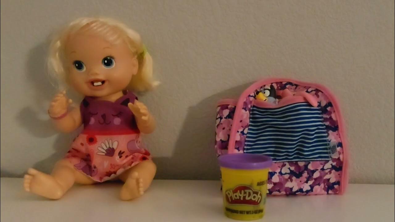 packing baby alive diaper bag for daycare - YouTube