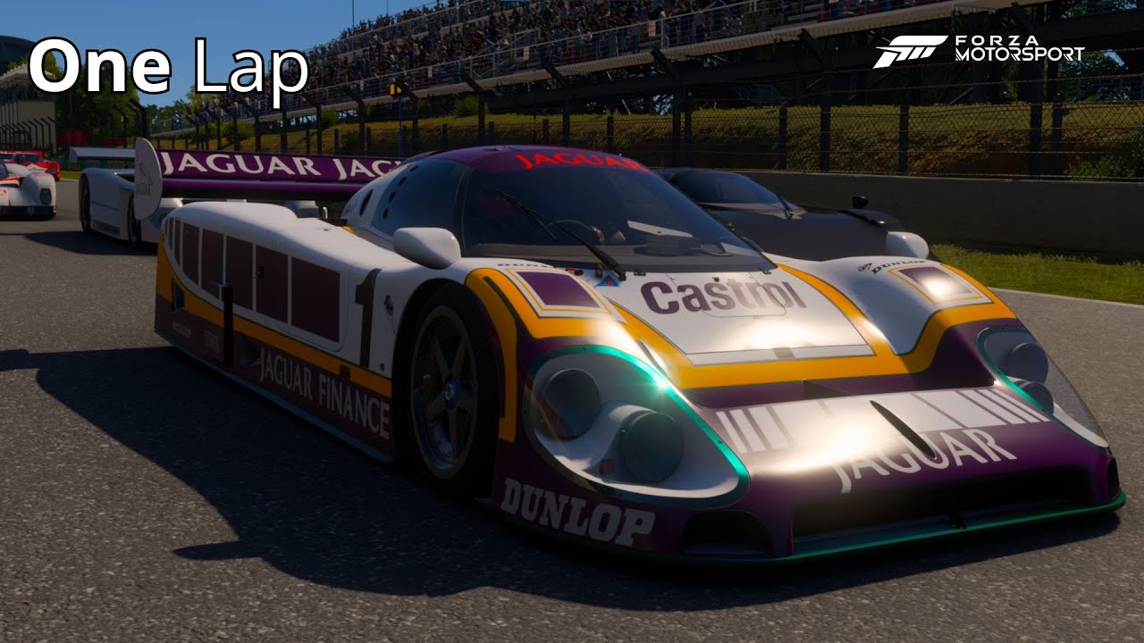 1988 Jaguar #1 Racing XJR 9 | Forza Motorsport - One Lap - Gameplay [4K60FPS] - YouTube