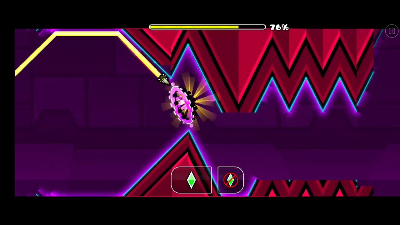 geometry dash wave in deadlocked - YouTube