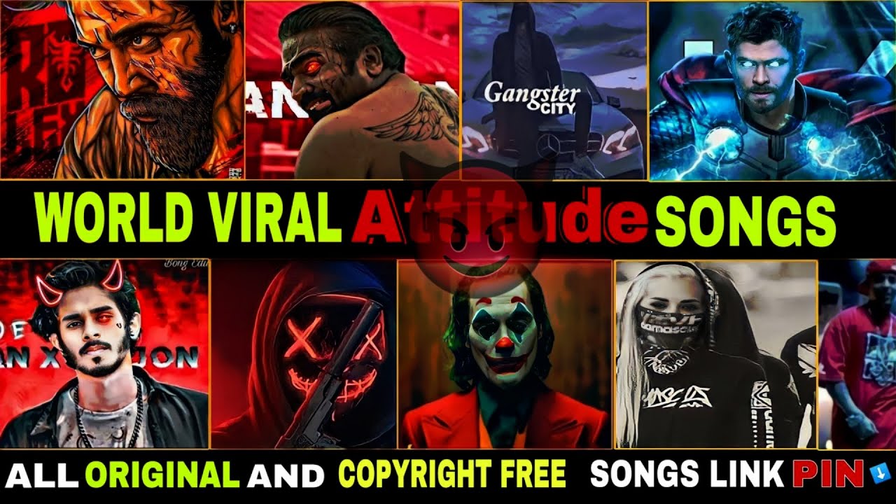 Top Most popular Viral Attitude song list 2023😈l Boy killer attitude ...