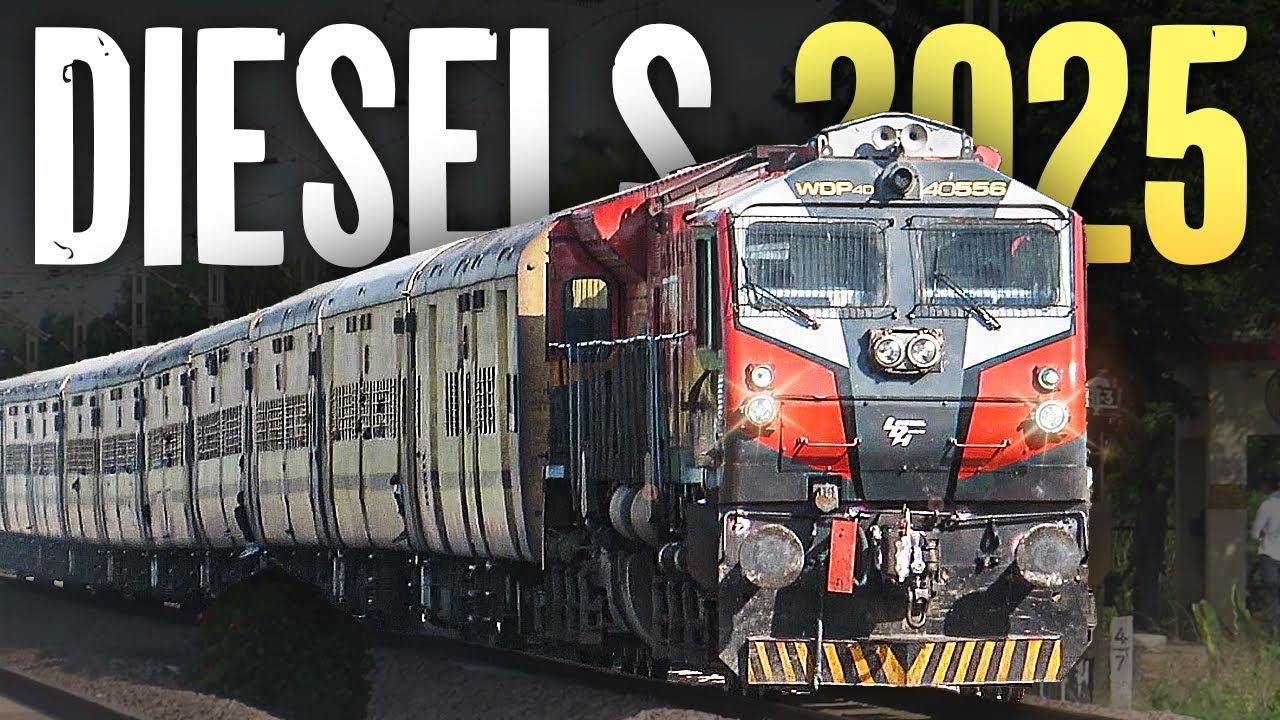 Fast Diesel Trains in 2025 | Indian Railways - YouTube