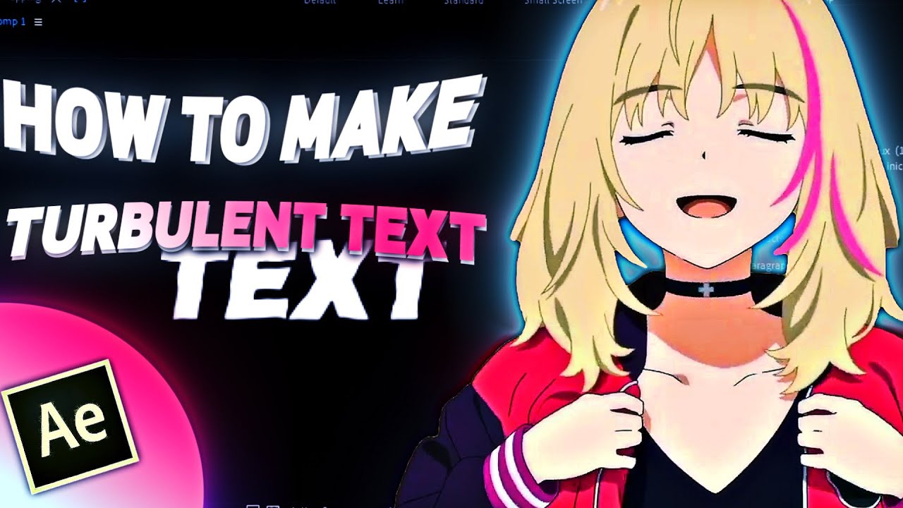 Como fazer Turbulent text | After Effects Tutorial #13 - YouTube