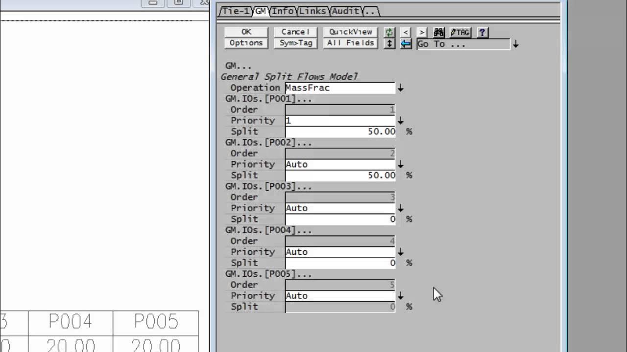 SysCAD Tutorial Section 4.31 Split Flows - Enable GM and Adjust Stream Priority - YouTube