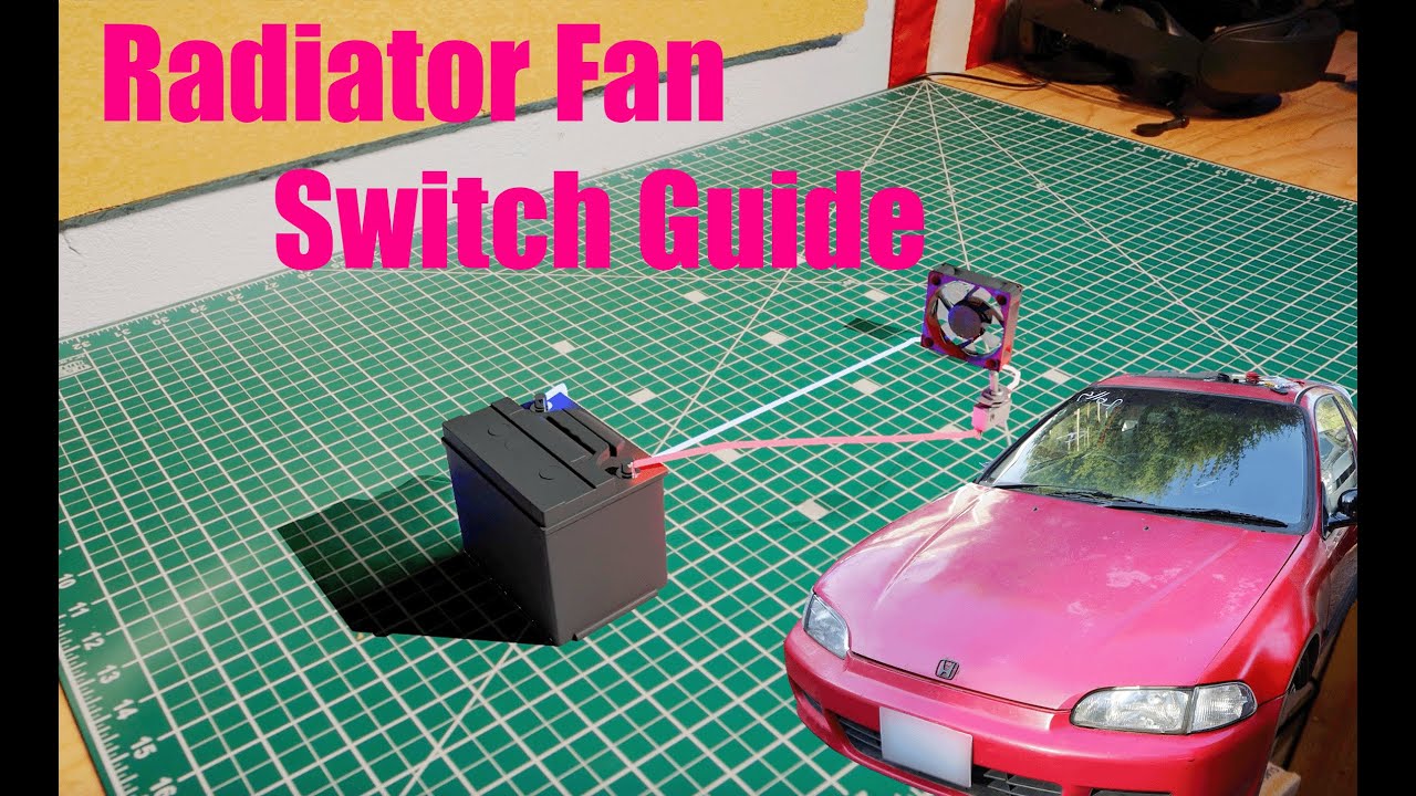 How to Make A Radiator Fan Switch - YouTube