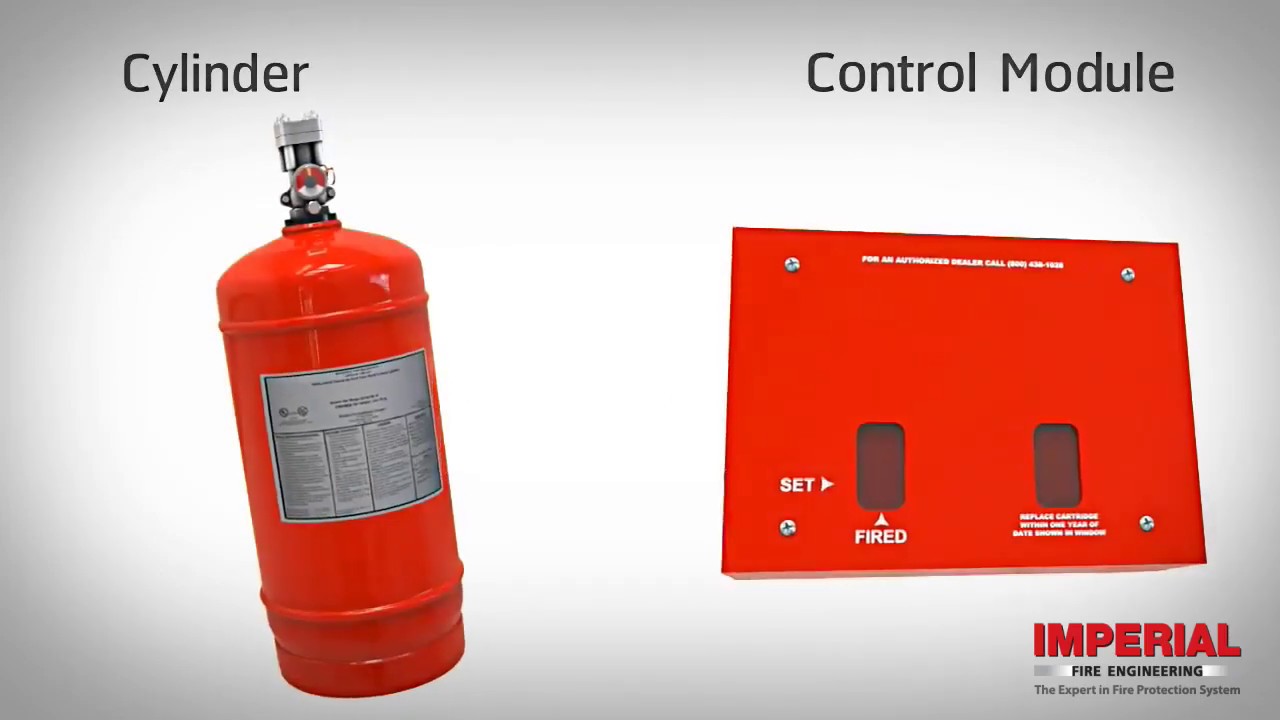 WET Chemical Fire Suppression System Simulation - YouTube