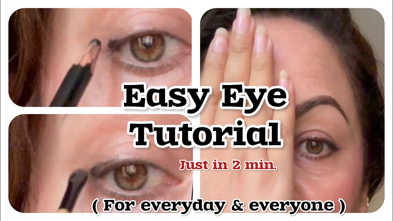 Easy eyeliner Tutorial just in 2 min.Beginner eyeliner tips & tricks ...