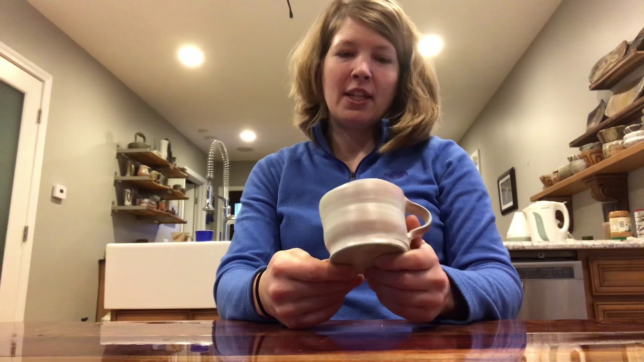 3. Share a pot and a memory: Australian Potter Sandy Lockwood Mug - YouTube