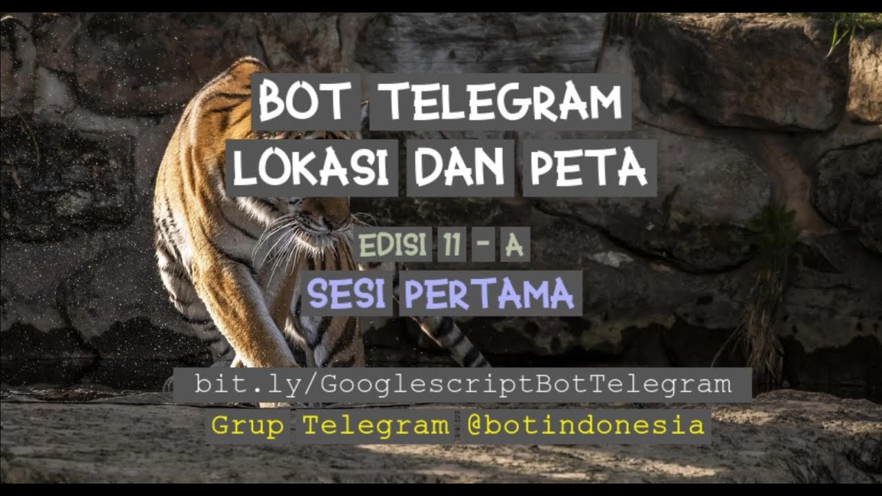 11 A Bot Telegram Deteksi Lokasi dan Kirim Peta Venue - YouTube