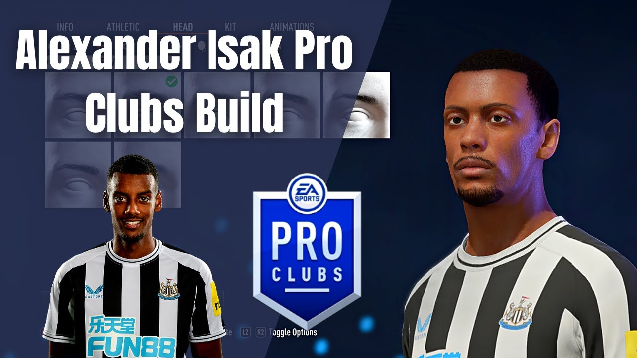Alexander Isak - FIFA 23 Pro Clubs Build/Look Alike - YouTube