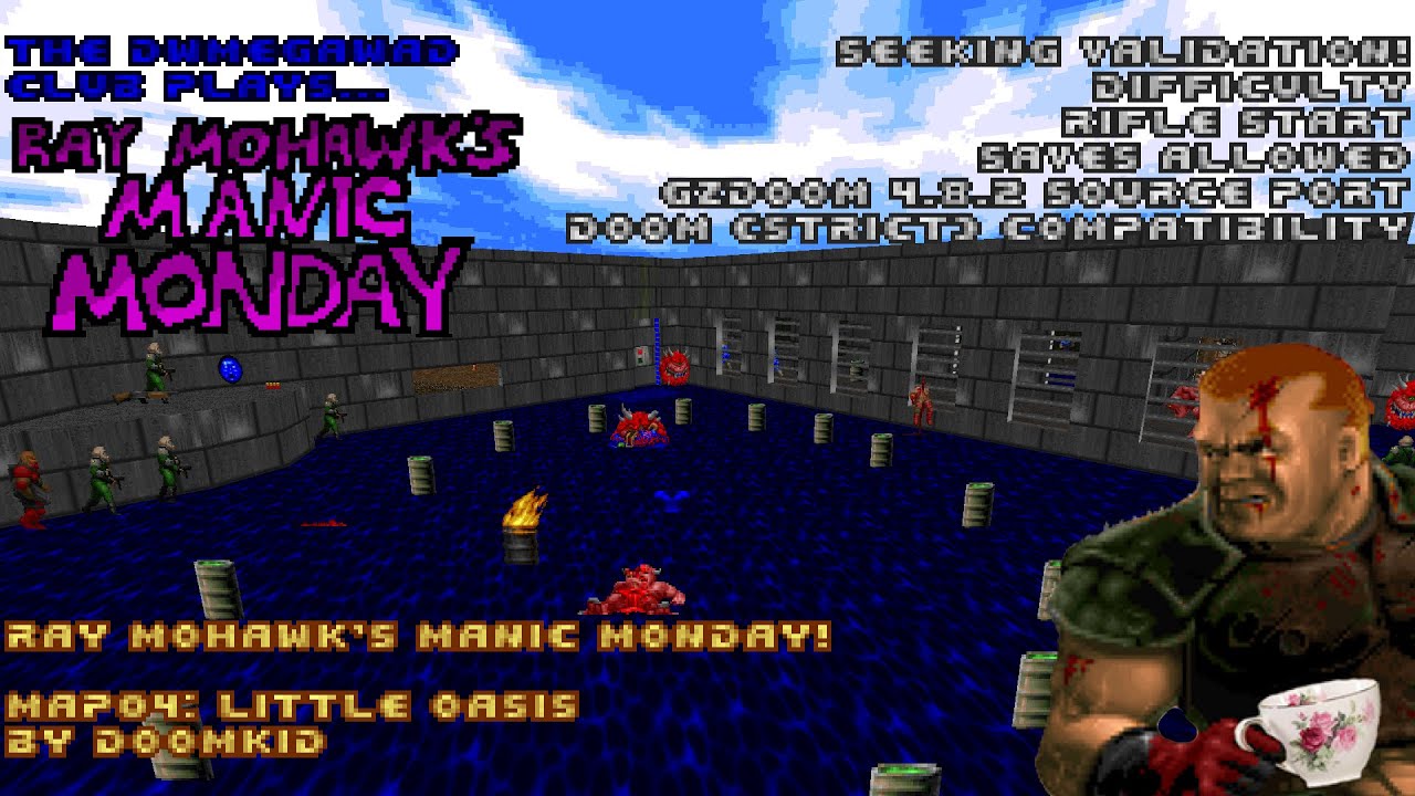 DWMegawad Club Playthrough: Ray Mohawk's Manic Monday! - MAP04 - Little ...
